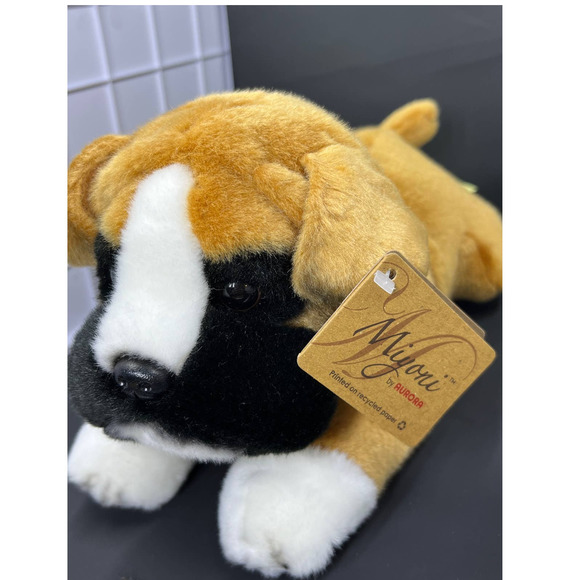 Aurora | Toys | Nwt Miyoni Mini Boxer Plush By Aurora | Poshmark